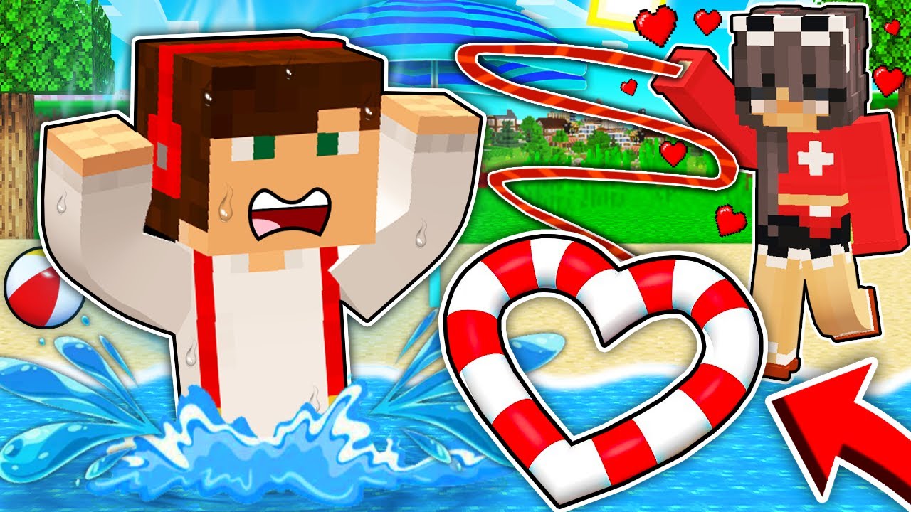 ZAKOCHANA RATOWNICZKA RATUJE MI ŻYCIE W MINECRAFT?! GPLAY & LUMI - YouTube