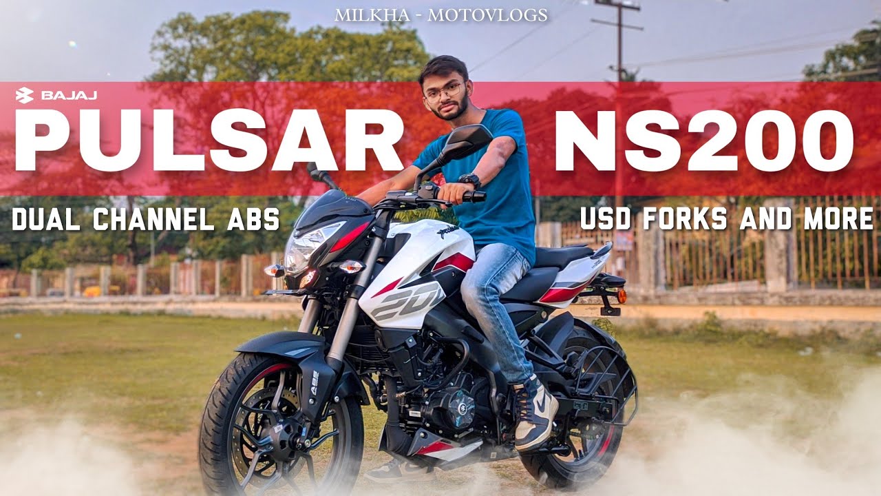 2023 Bajaj Pulsar NS200 | Dual Channel ABS | USD & More | Naked Wolf Is ...