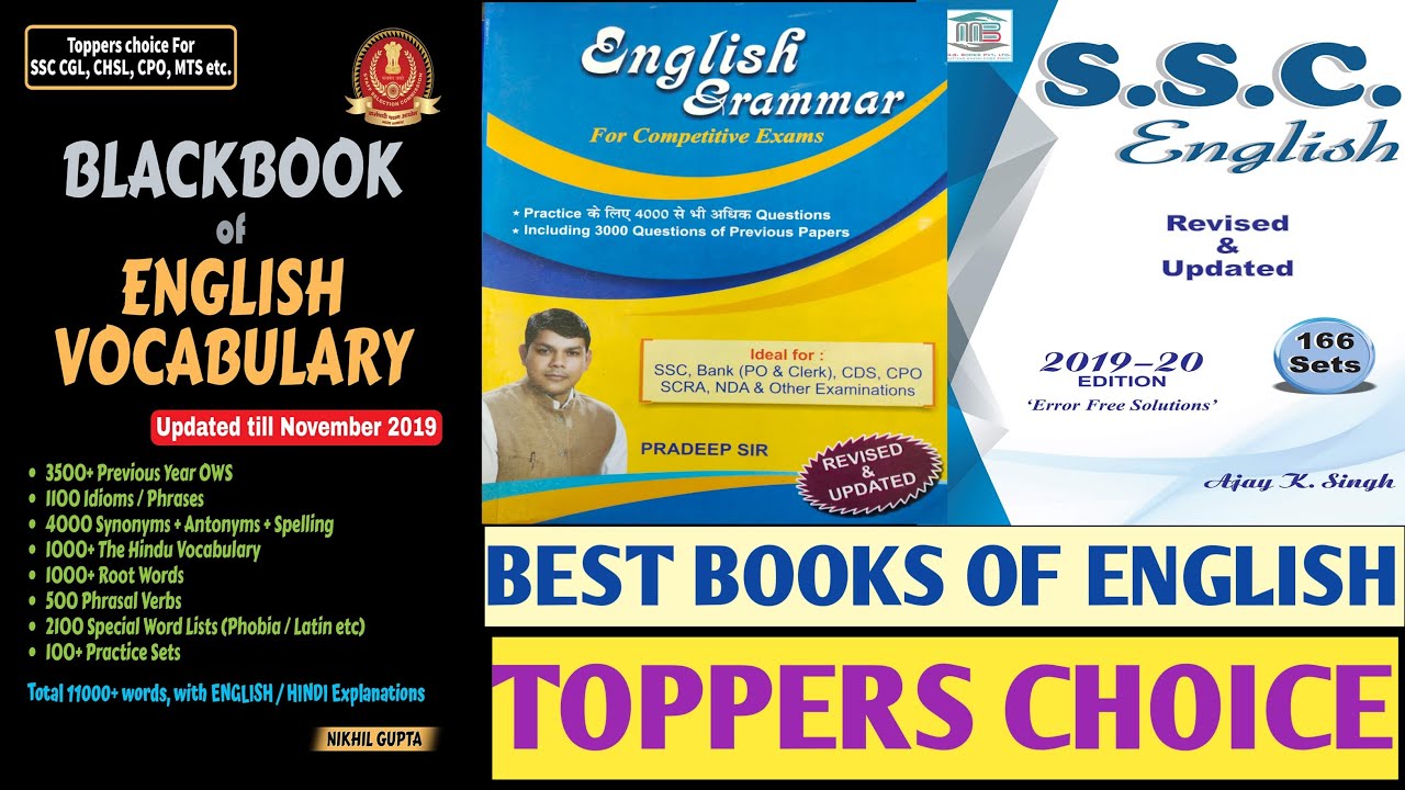 Best Books For English grammar Best Books For SSC CGL CPO CHSL black Books For English best-books-for-english-grammar-best-books-for-ssc-cgl-cpo-chsl-black-books-for-english
