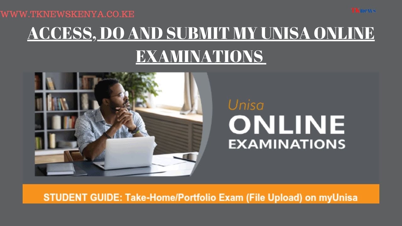 MyUnisa Online Exam || Access, Do And Submit Online || University Of ...