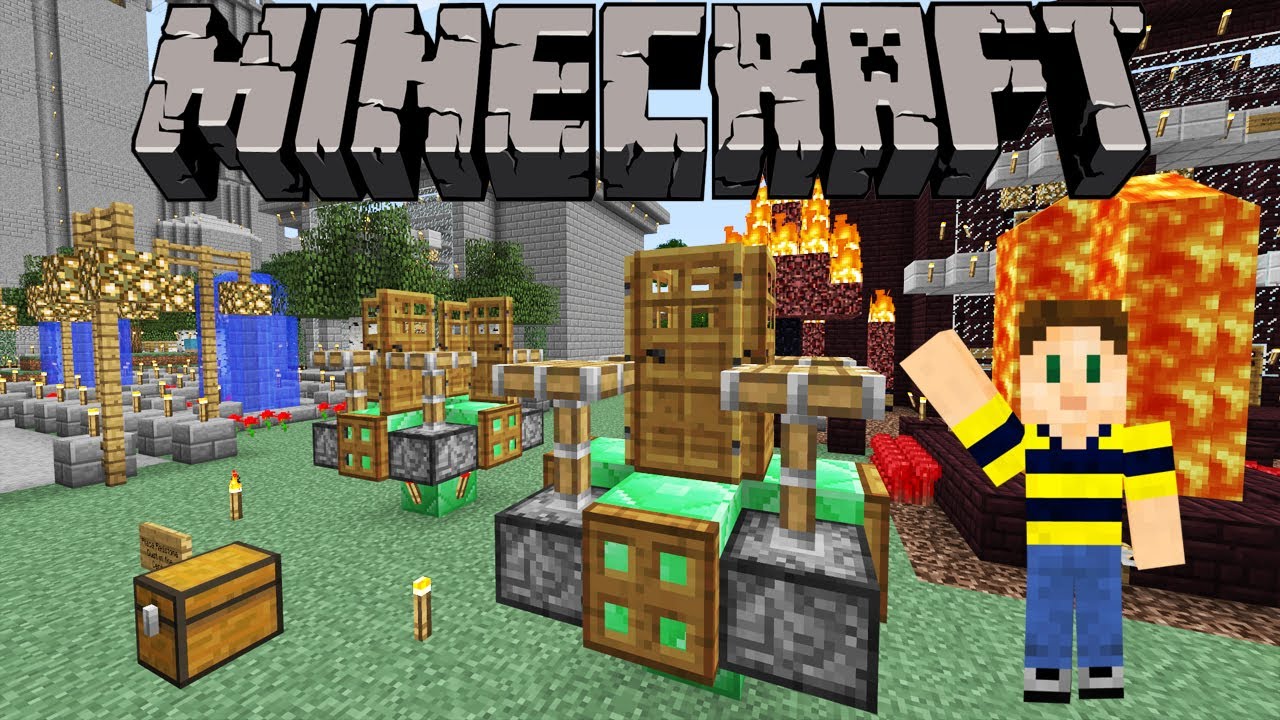 Minecraft: Annoying Troll Machine (Easy Peasy Build) - YouTube