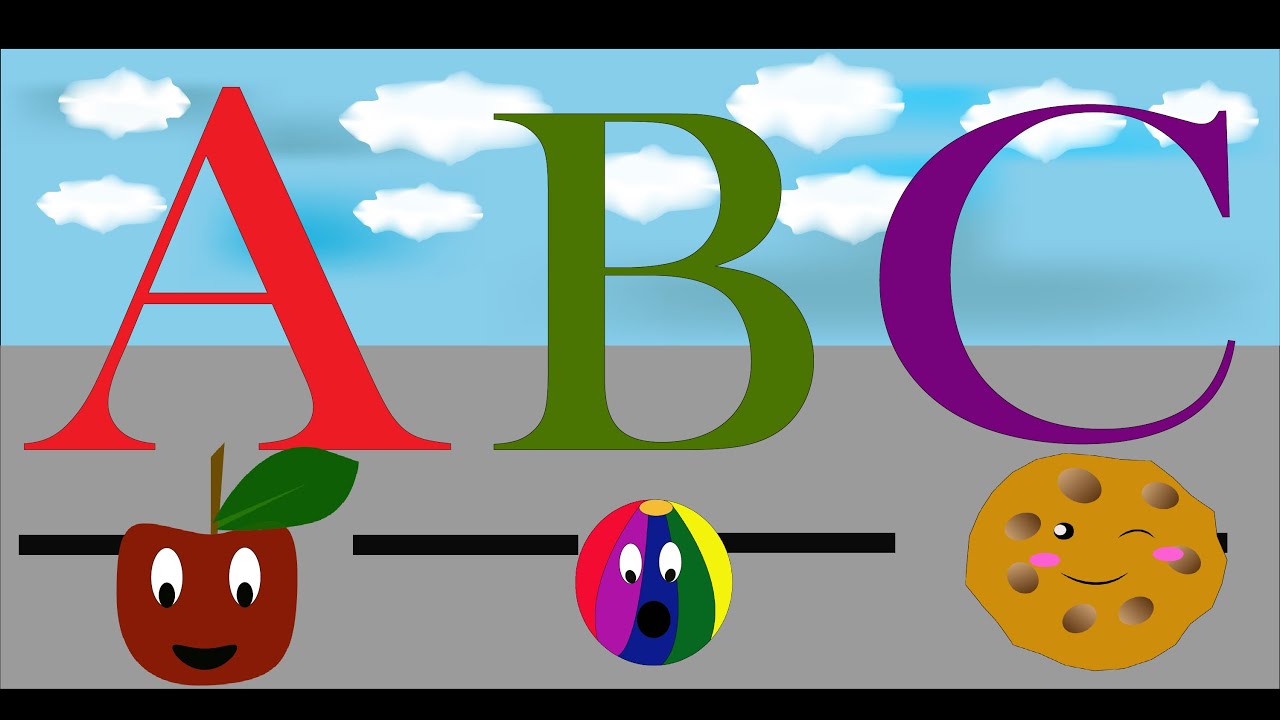 ABC Song | Nursery rhymes for kids | Happy baby shows - YouTube