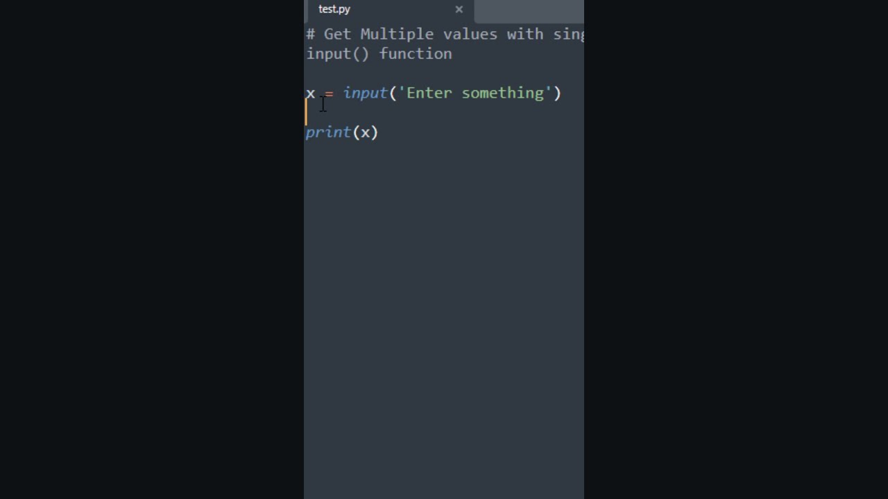 Take Multiple Input In Single Line In Python Shorts YouTube Take Multiple Input In Single Line In Python Shorts YouTube