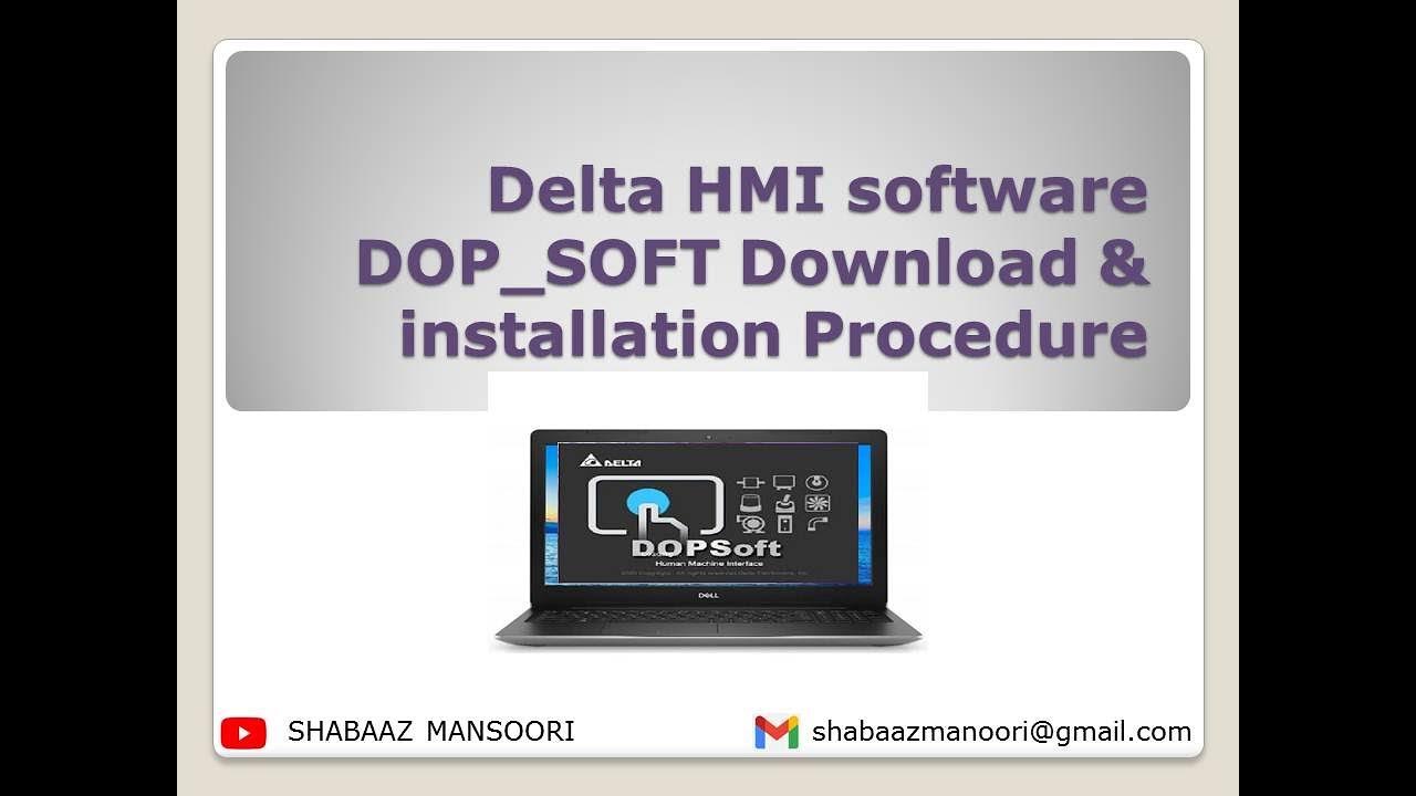 |DELTA| |HMI| |SOFTWARE| |DOWNLOAD| |INSTALLATION| |PROCEDURE| - YouTube