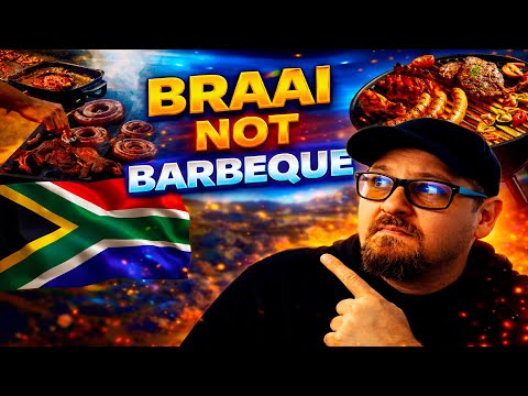 Is This Even a REAL Braai?! (American Reacts to UK South African BBQ)