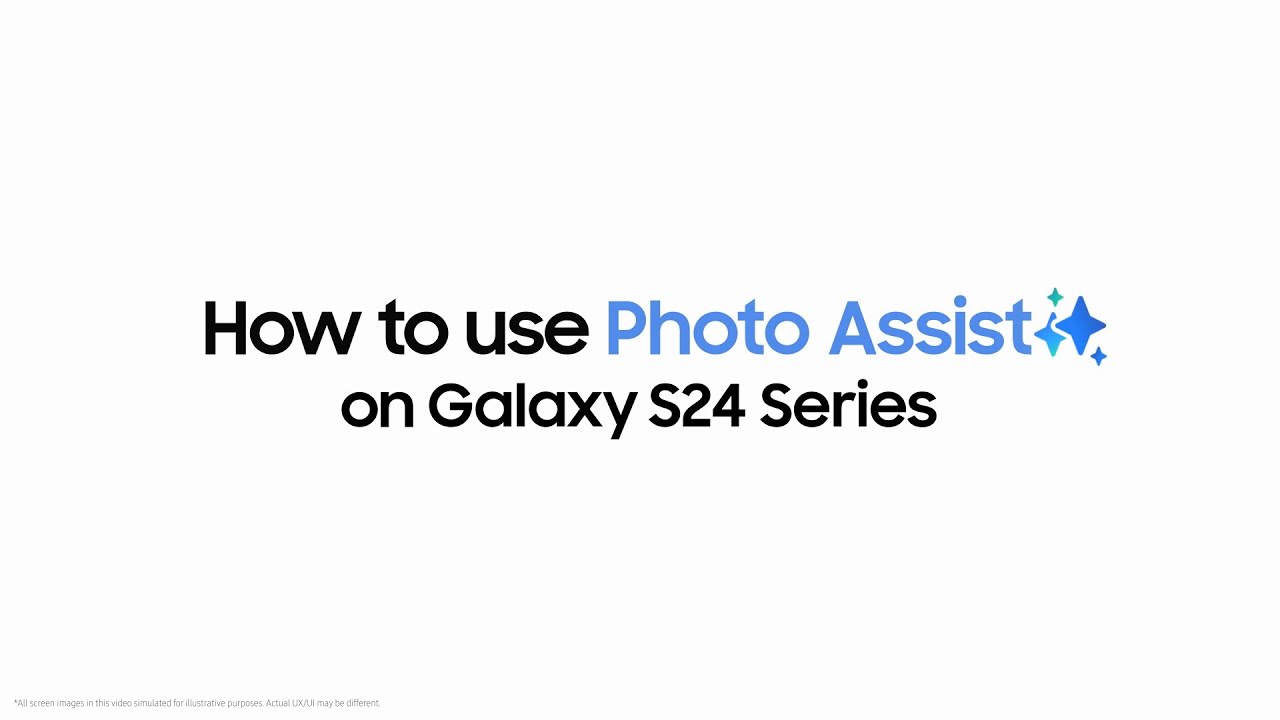 How to use Photo Assist | Galaxy AI | Galaxy S24 Series | Samsung - YouTube