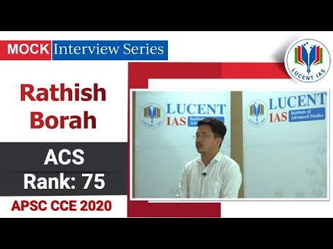 𝐑𝐚𝐭𝐡𝐢𝐬𝐡 𝐁𝐨𝐫𝐚𝐡, 𝐀𝐂𝐒, 𝐑𝐚𝐧𝐤: 𝟕𝟓, APSC CCE 2020 | 𝐌𝐨𝐜𝐤 𝐈𝐧𝐭𝐞𝐫𝐯𝐢𝐞𝐰 𝐒𝐞𝐫𝐢𝐞𝐬 #6 ...