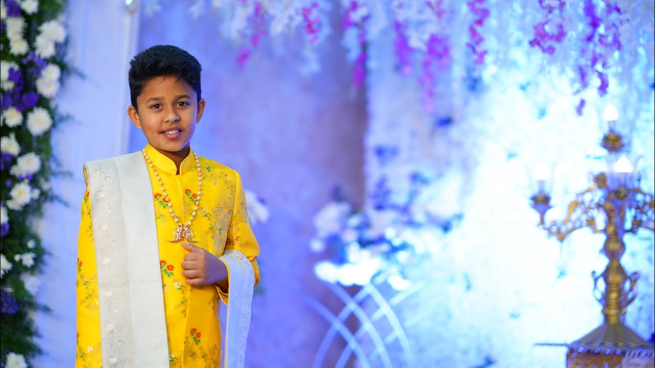 Aarush Dhoti Ceremony - YouTube