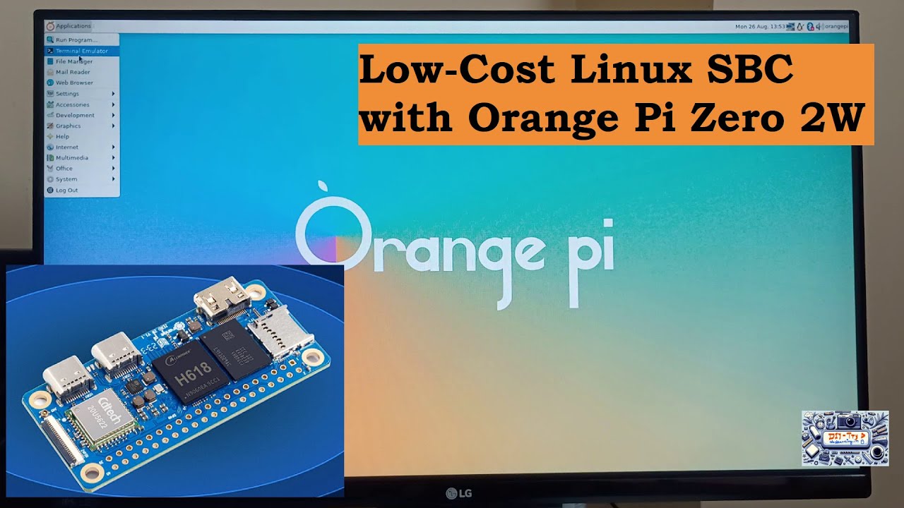 Getting started with Orange Pi Zero 2W | Single Board Computer | Cheap & Small SBC Linux ...