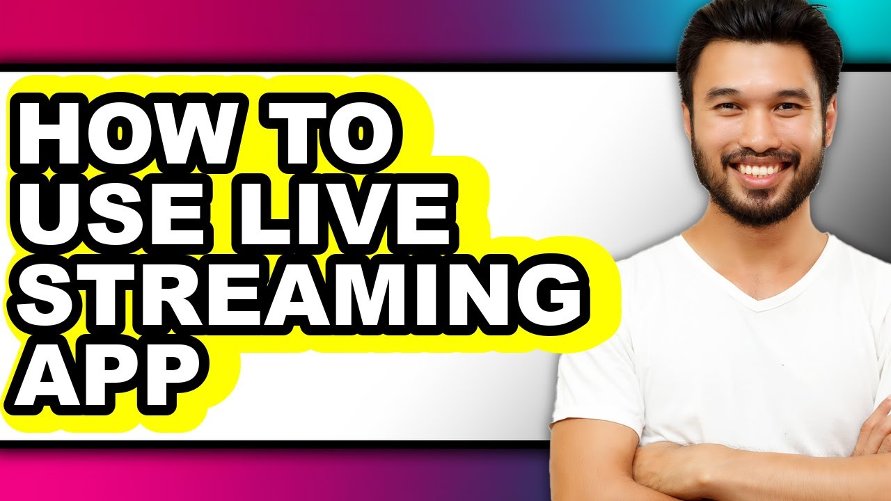 How to Use Live Streaming App (updated) - YouTube