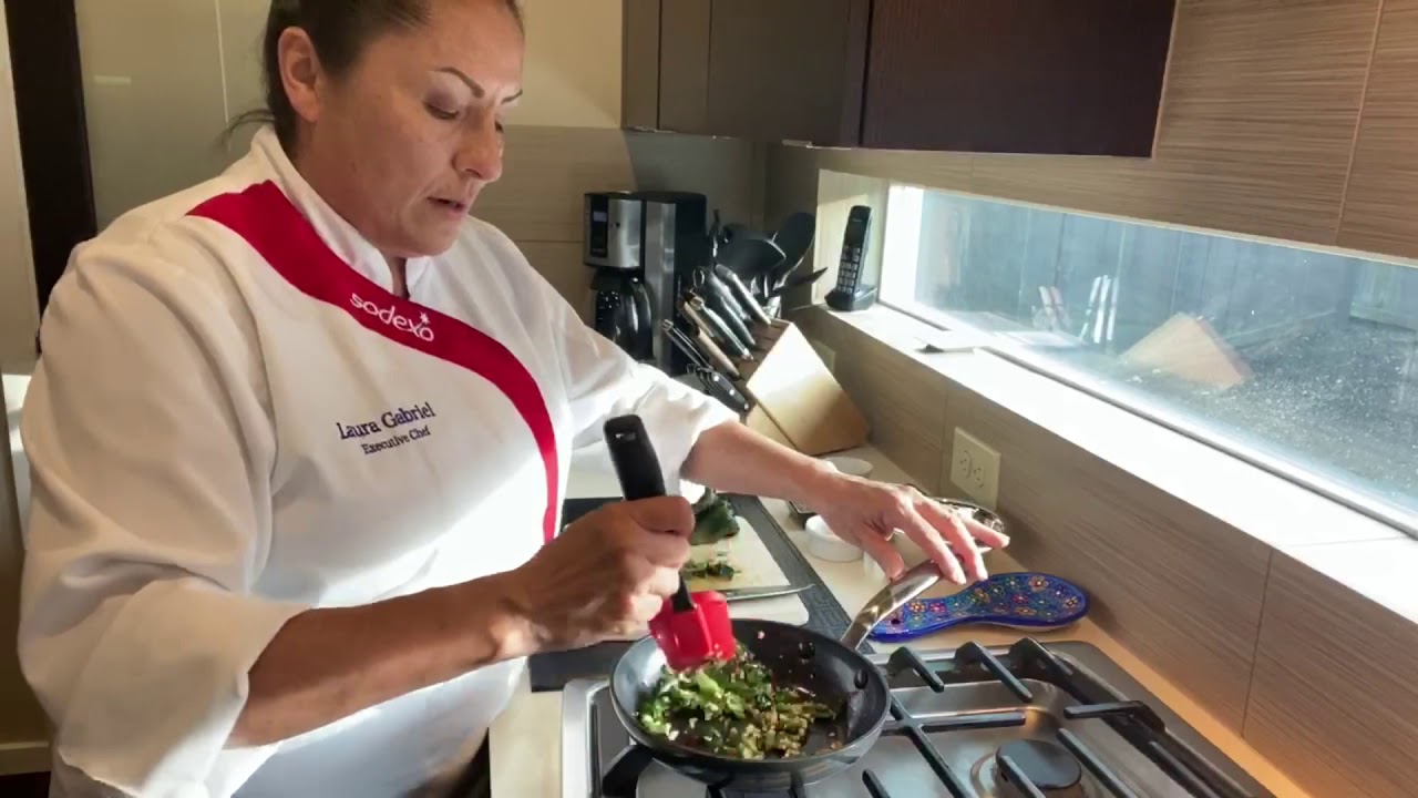 Cooking With Chef Laura “Flank Steak with Chimichurri Sauce” - YouTube