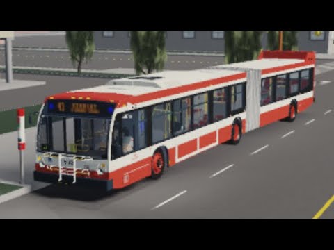 TTC | 2014 Novabus LFSA Route 43 Kennedy to Kennedy Station - YouTube