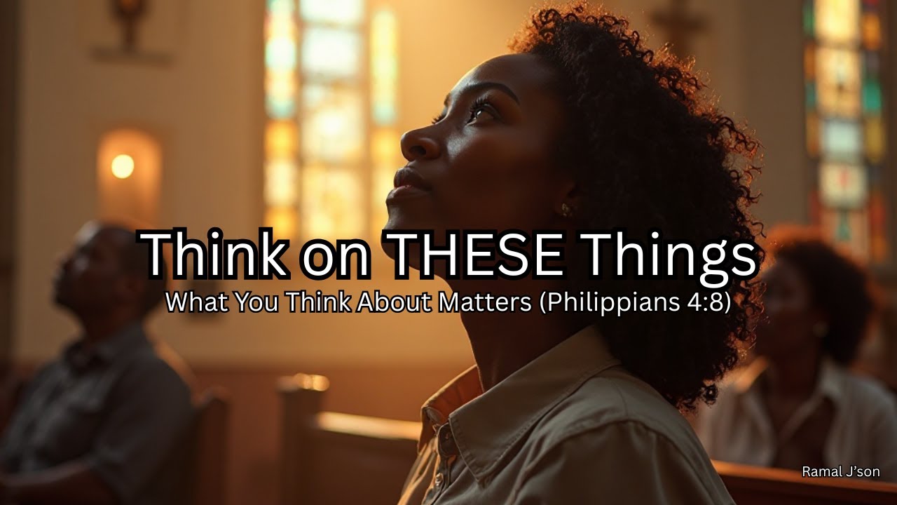 Think on These Things | Black Contemporary Gospel (Philippians 4:8 ...