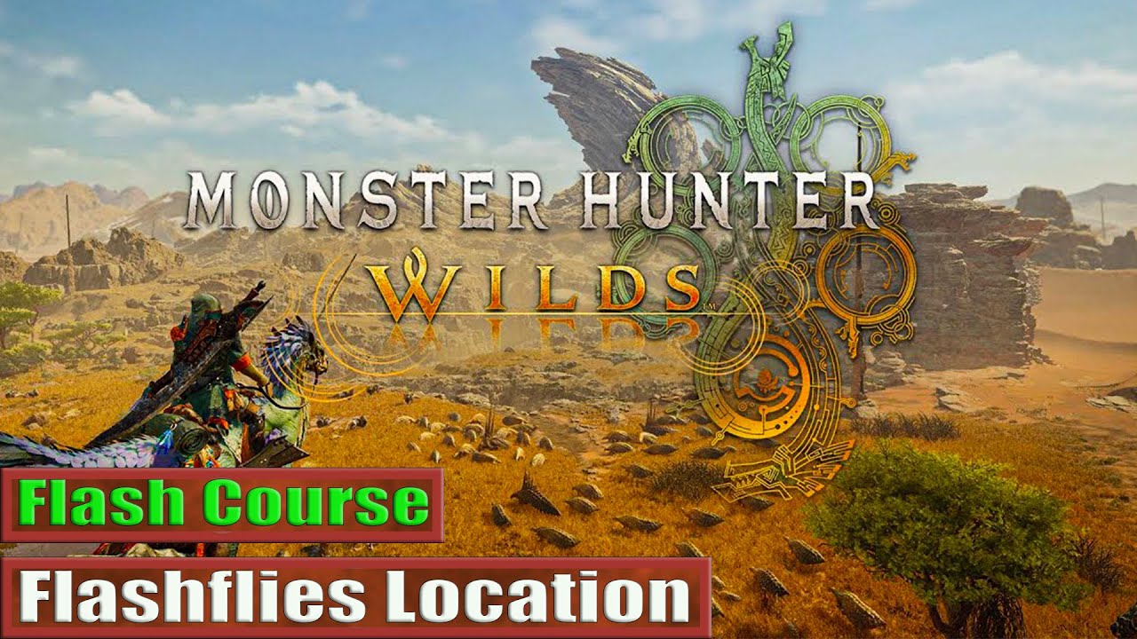 Monster Hunter Wilds: Flash Course: Flashflies Location - YouTube
