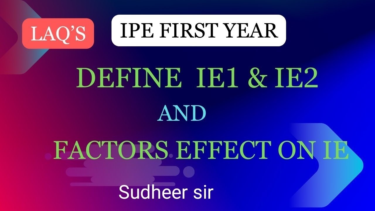 classification of elements/IE1 and IE2/important question in first year ...