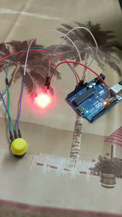 Dimming the light using arduino and potentiometer - YouTube