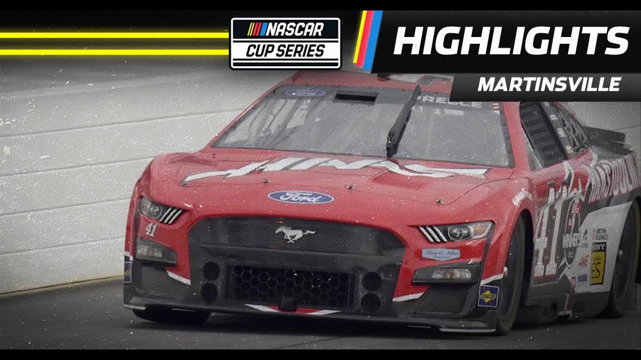 Ryan Preece captures first ever stage win at Martinsville - YouTube
