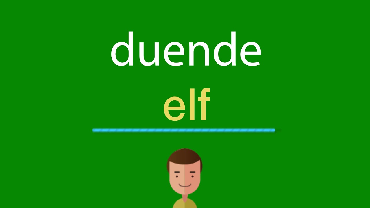 Como dizer duende em inglês - YouTube