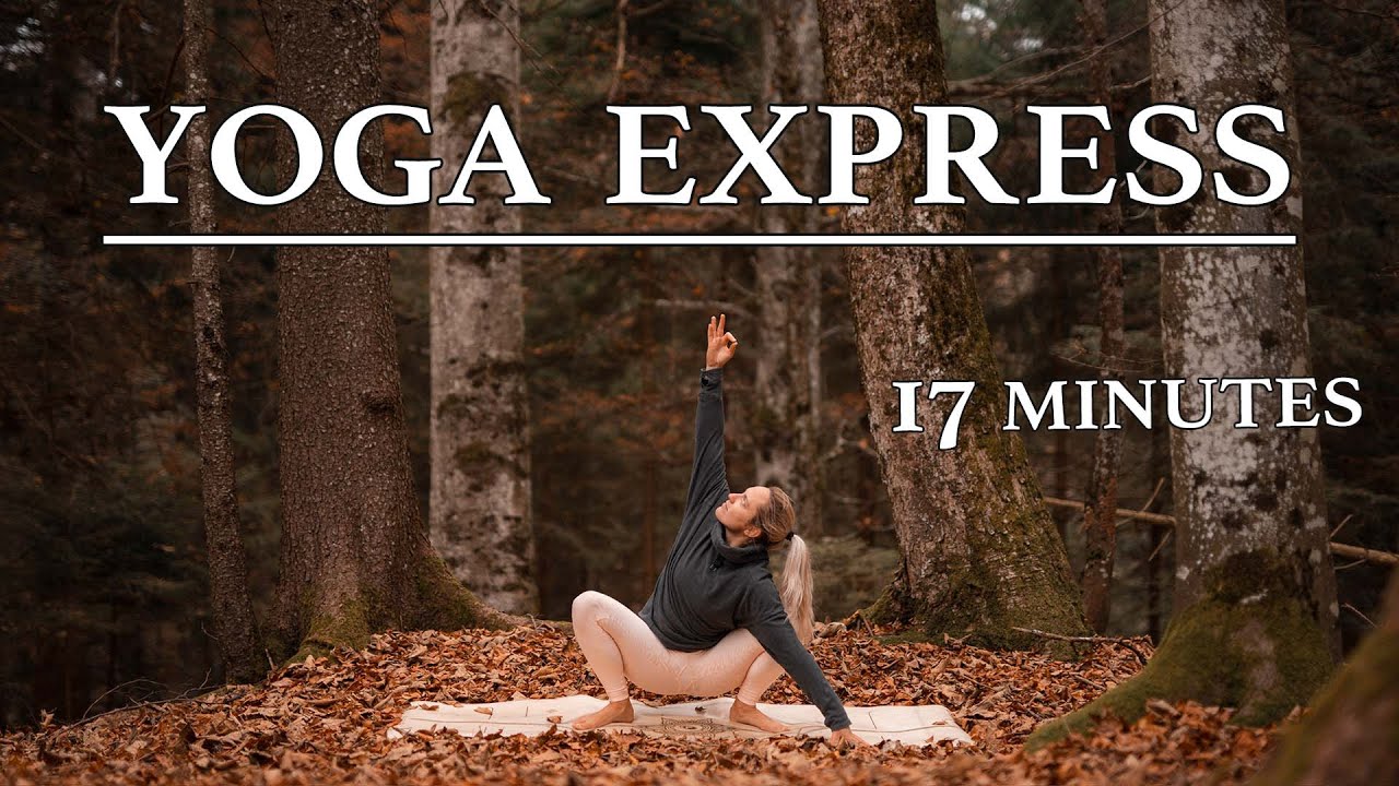Yoga Express - 15 minutes pour soi dans sa journée - tous niveaux - YouTube