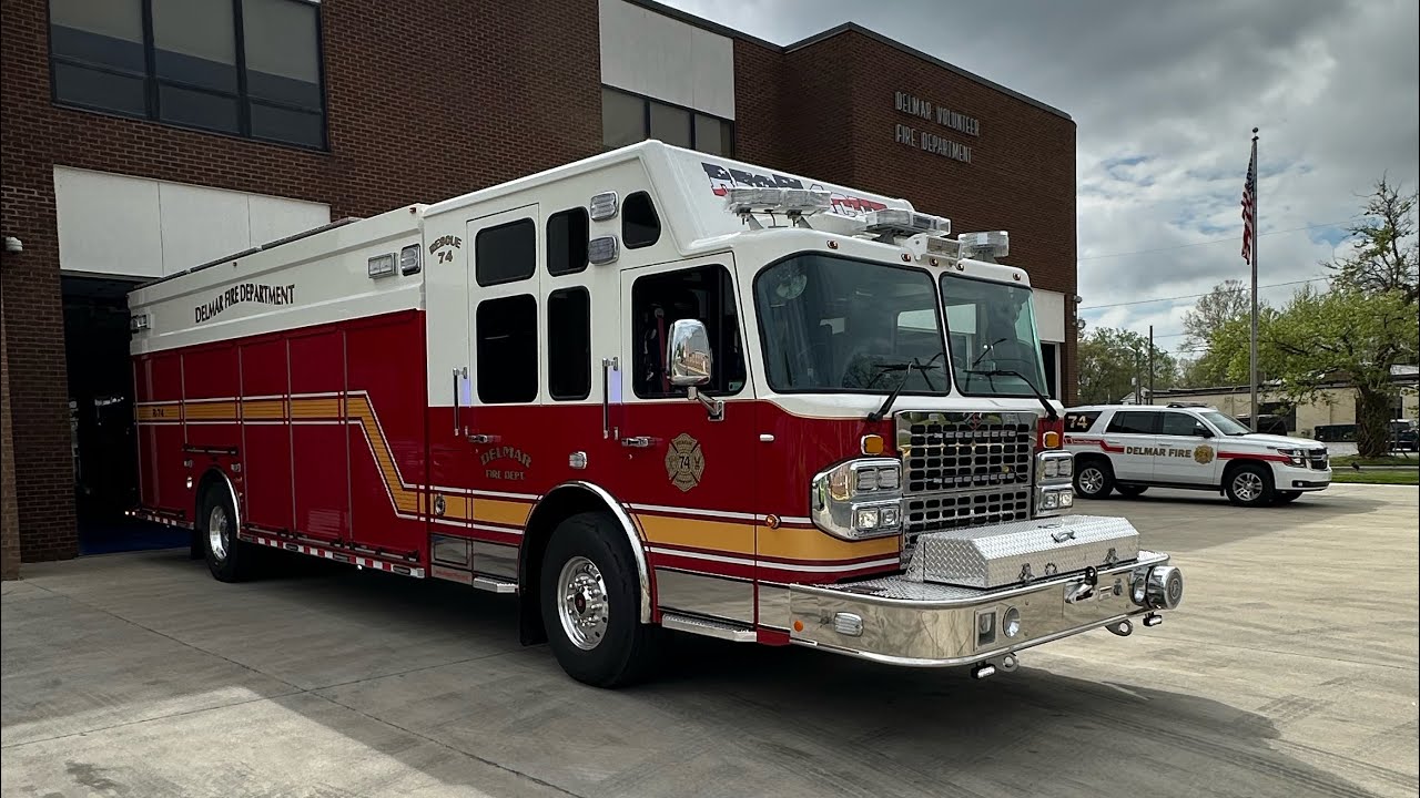 Delmar Station 74 Apparatus updates - YouTube