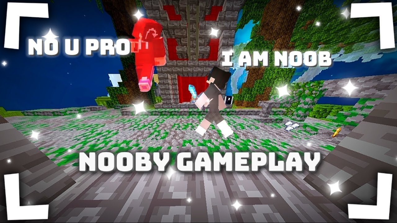 BEDWARS NOOBY GAMEPLAY|MINECRAFT PE|BEDWARS - YouTube