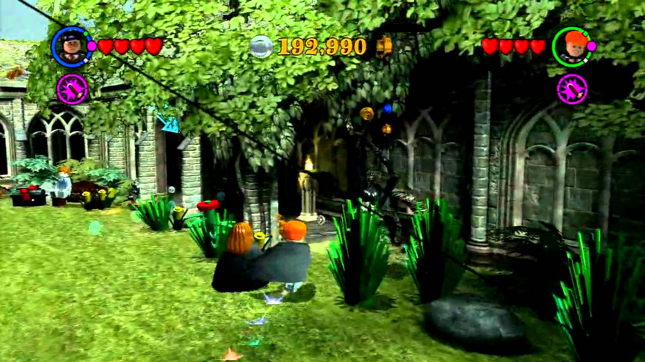 LEGO Harry Potter Walkthrough - Year 2 - Mandrake Handling - Through ...