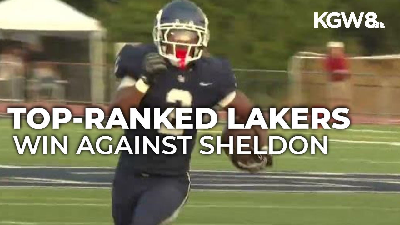 No. 1 Lake Oswego dominates over Sheldon | Friday Night Football - YouTube