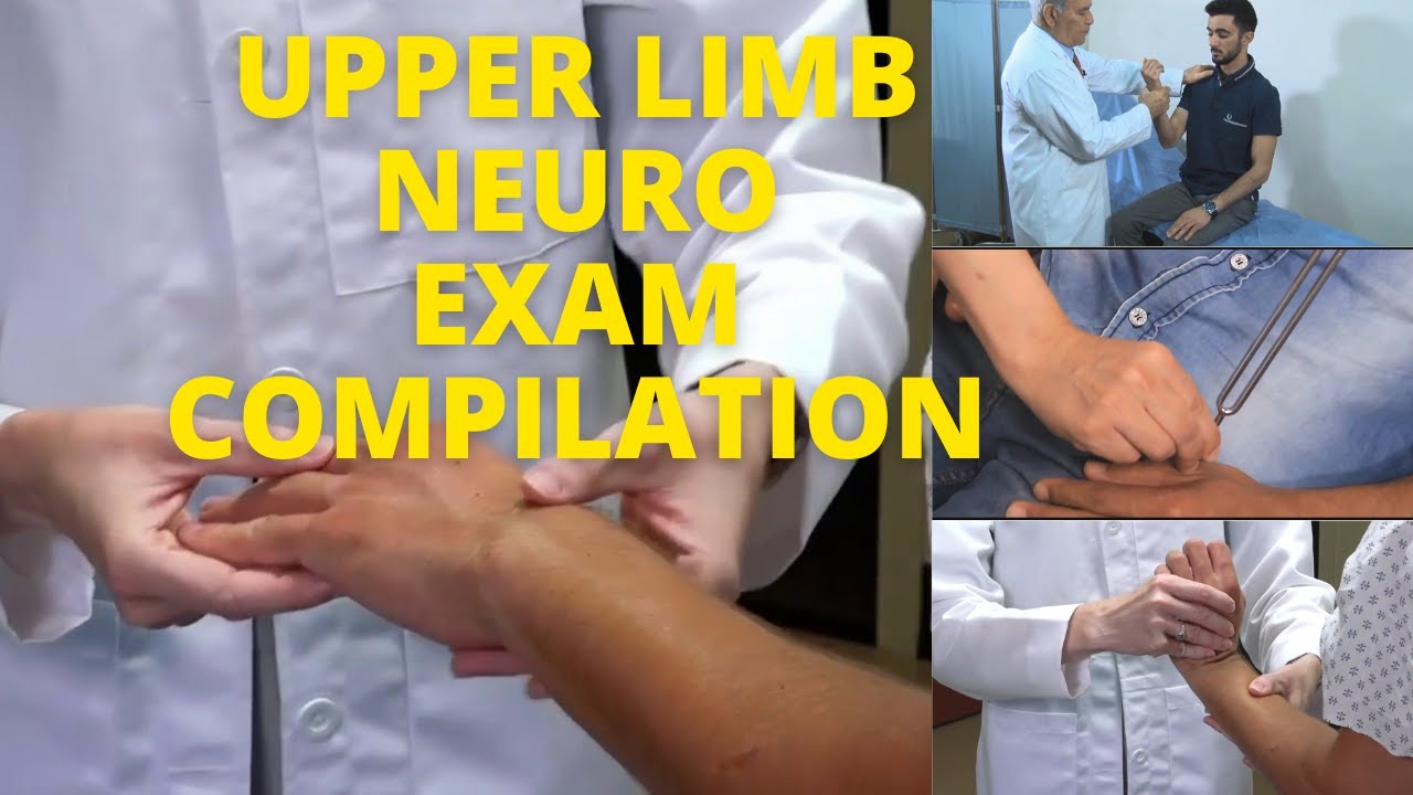 UPPER LIMB NEURO EXAM COMPILATION [MEDICAL ASMR][Relaxing] - YouTube