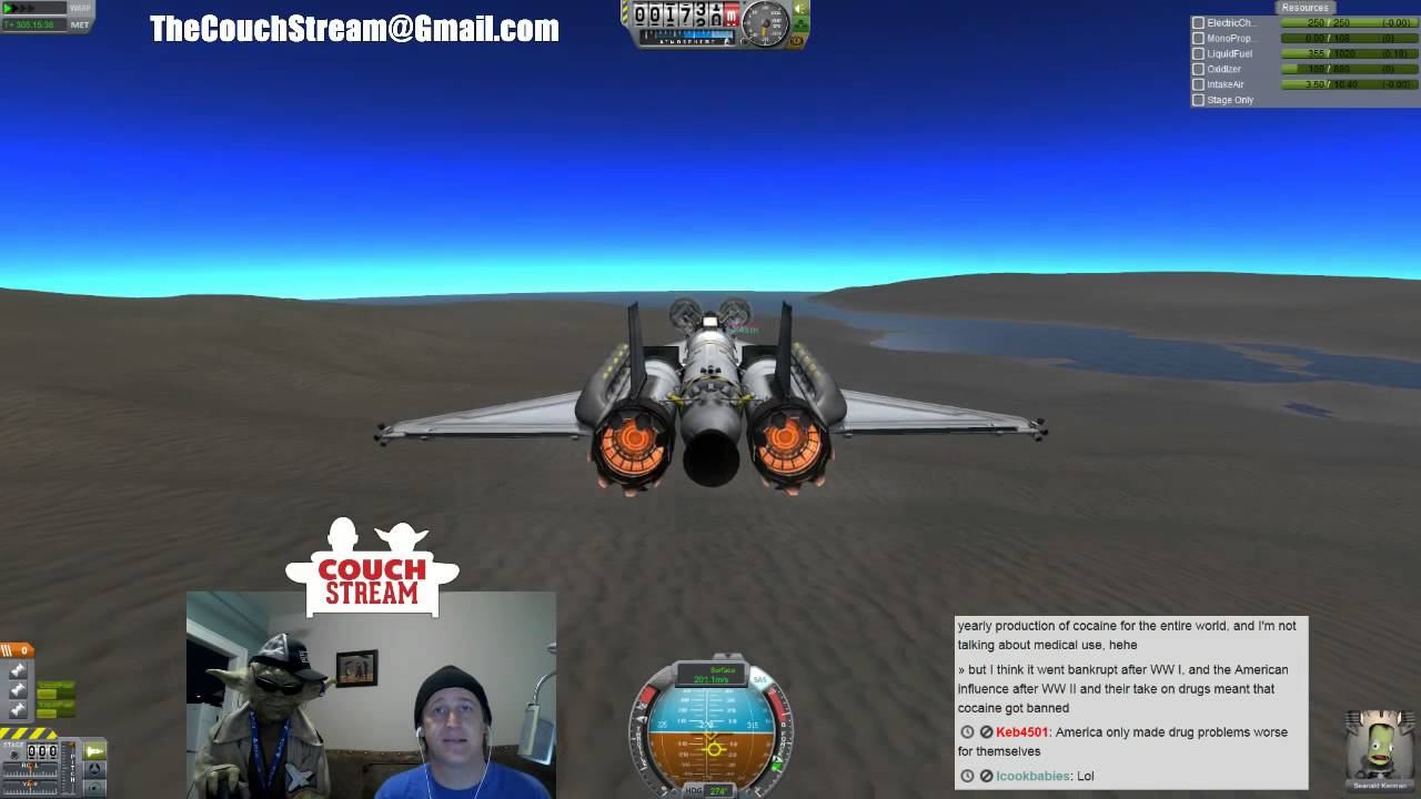 Kerbal Space Program: Perfect Spaceplane landing on Laythe - YouTube