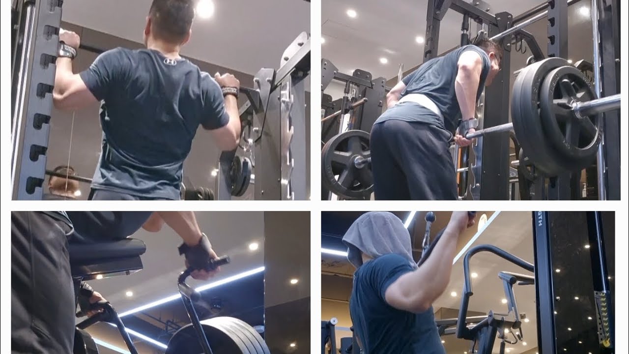 2025.03.27 Pull up, Barbell row, T-bar row, Cable pull down - YouTube
