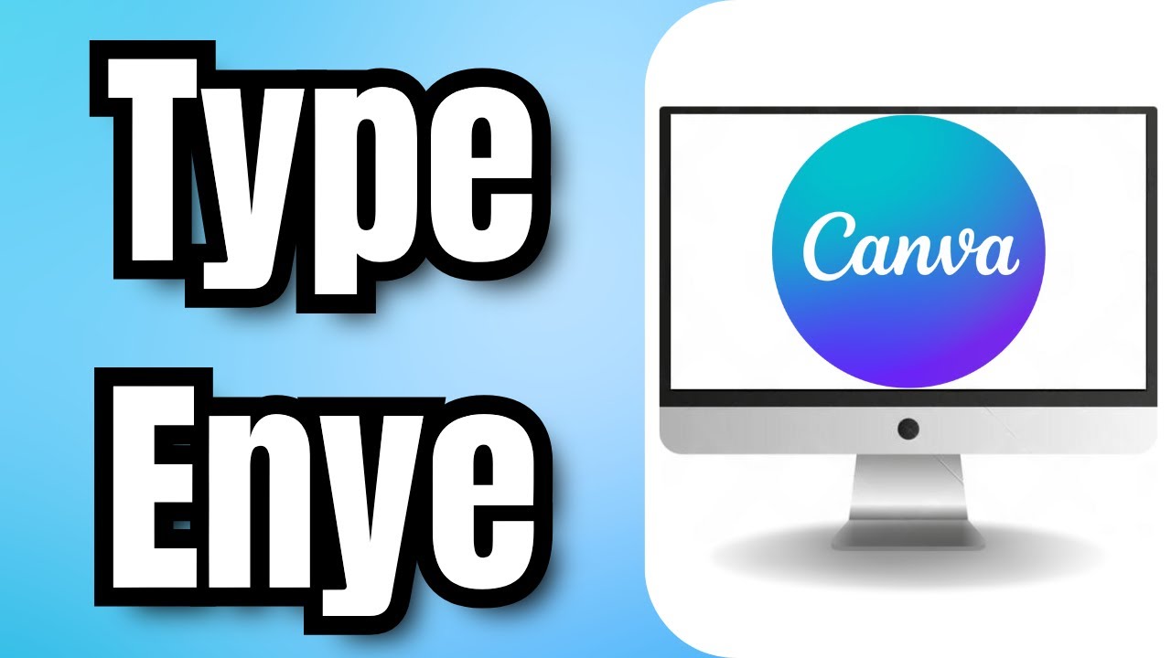How to Type Enye in Canva - Full Guide - YouTube