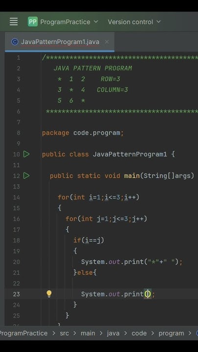 Java Pattern Program 7 Coding Javaprogramming Java Shorts Youtube