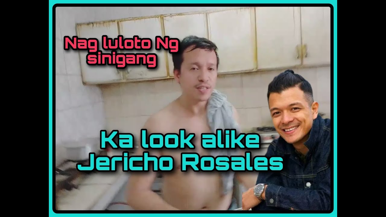 Ka look alike Jericho Rosales lll nag luloto ng Sinigang. - YouTube