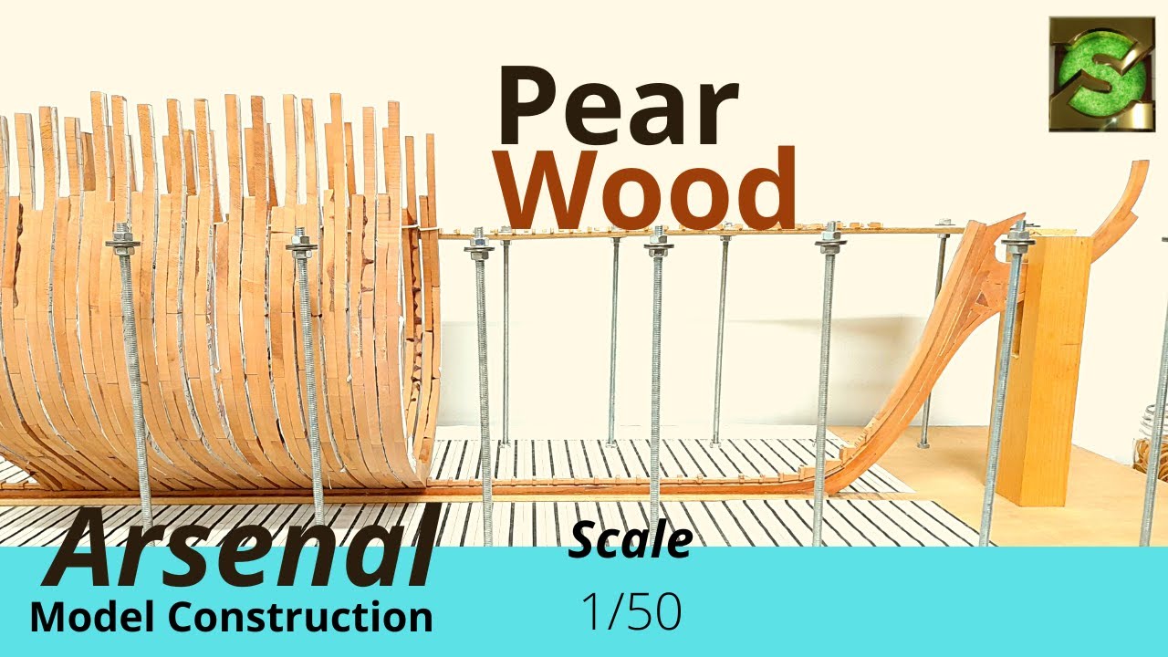 Model Ship Building - Arsenal Construction - Adjust frames to keel ...