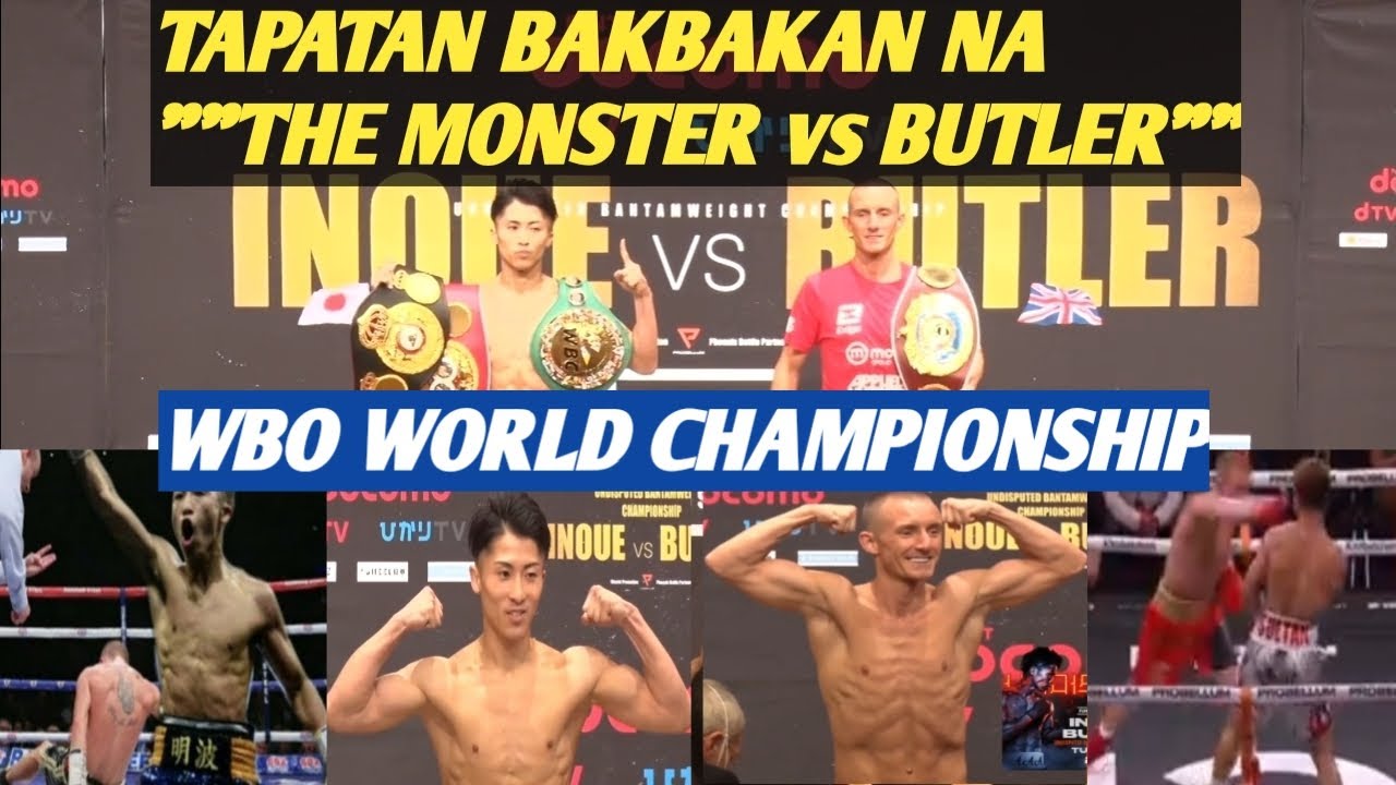 INOUE VS BUTLER WBO world championship Dec 13 2022 - YouTube
