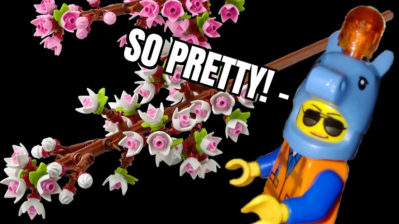 Build and Review of Lego Cherry Blossoms - YouTube