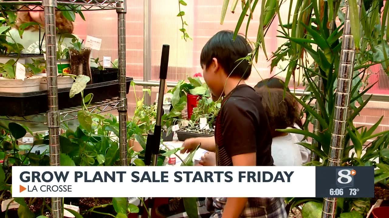 Grow plant sale starts Friday - YouTube