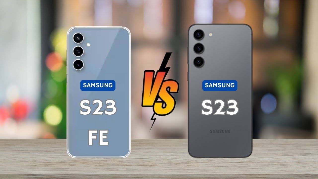 samsung s23 fe vs samsung s23 | full comparison - YouTube