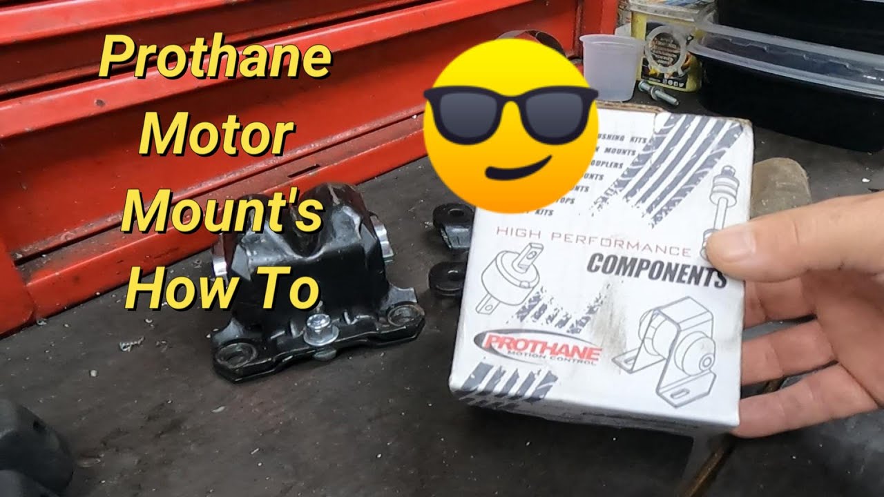 C4 Corvette Prothane Motor Mounts - YouTube
