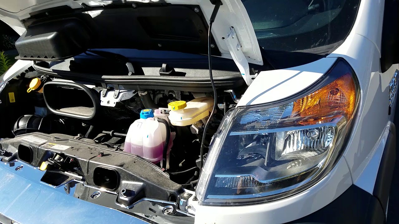 Engine block heater plug 2018 Ram Promaster - YouTube