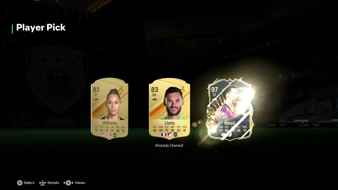 I Packed TOTS Messi from 82+ Player Pick - EA Sports FC 24 Ultimate ...