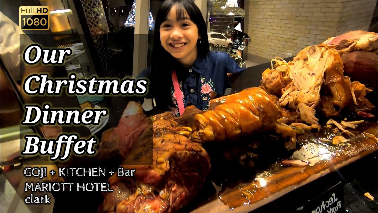 DINNER BUFFET IN CLARK MARRIOTT HOTEL 2,500 per head | Goji Kitchen ...