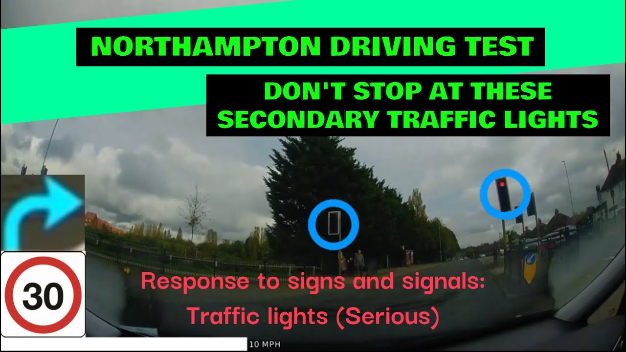 Don't Stop At These Secondary Traffic Lights - YouTube