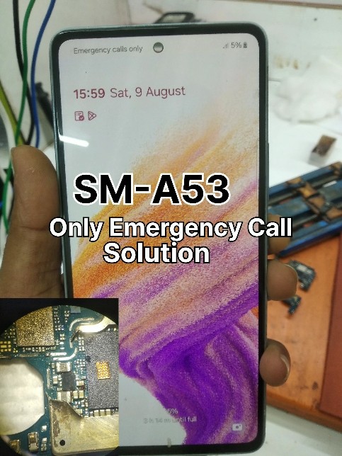A53 Samsung Only Emergency call_Problem Fix_How To Repair Network a53 ...
