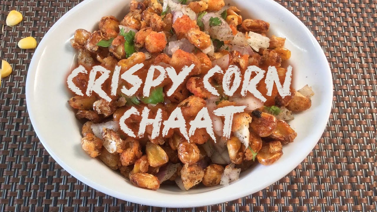 Crispy corn chaat - YouTube
