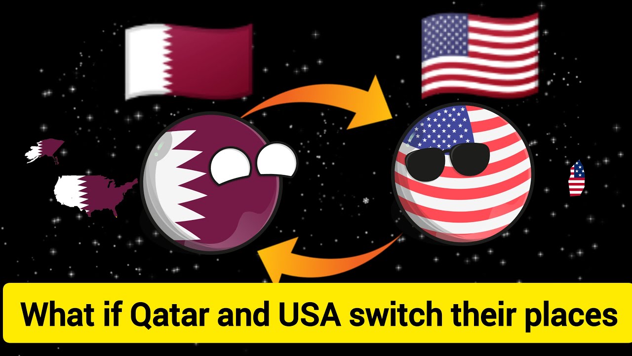 What if Qatar and USA switch their places,|Countries in a nut shell # ...
