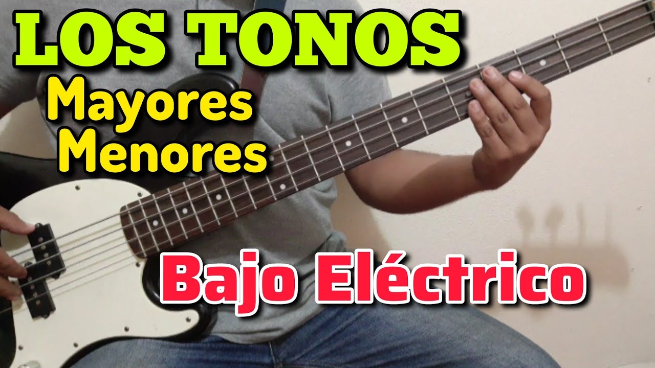 ¿Cómo Tocar TONOS Mayores y Menores en Bajo Eléctrico? Acordes - Chordify