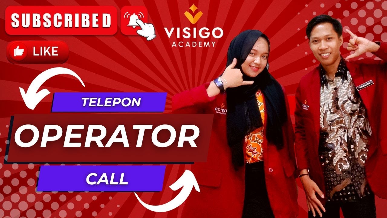 TELEPON OPERATOR 3 DAFA X RIZKY | VISIGO ACADEMY - YouTube