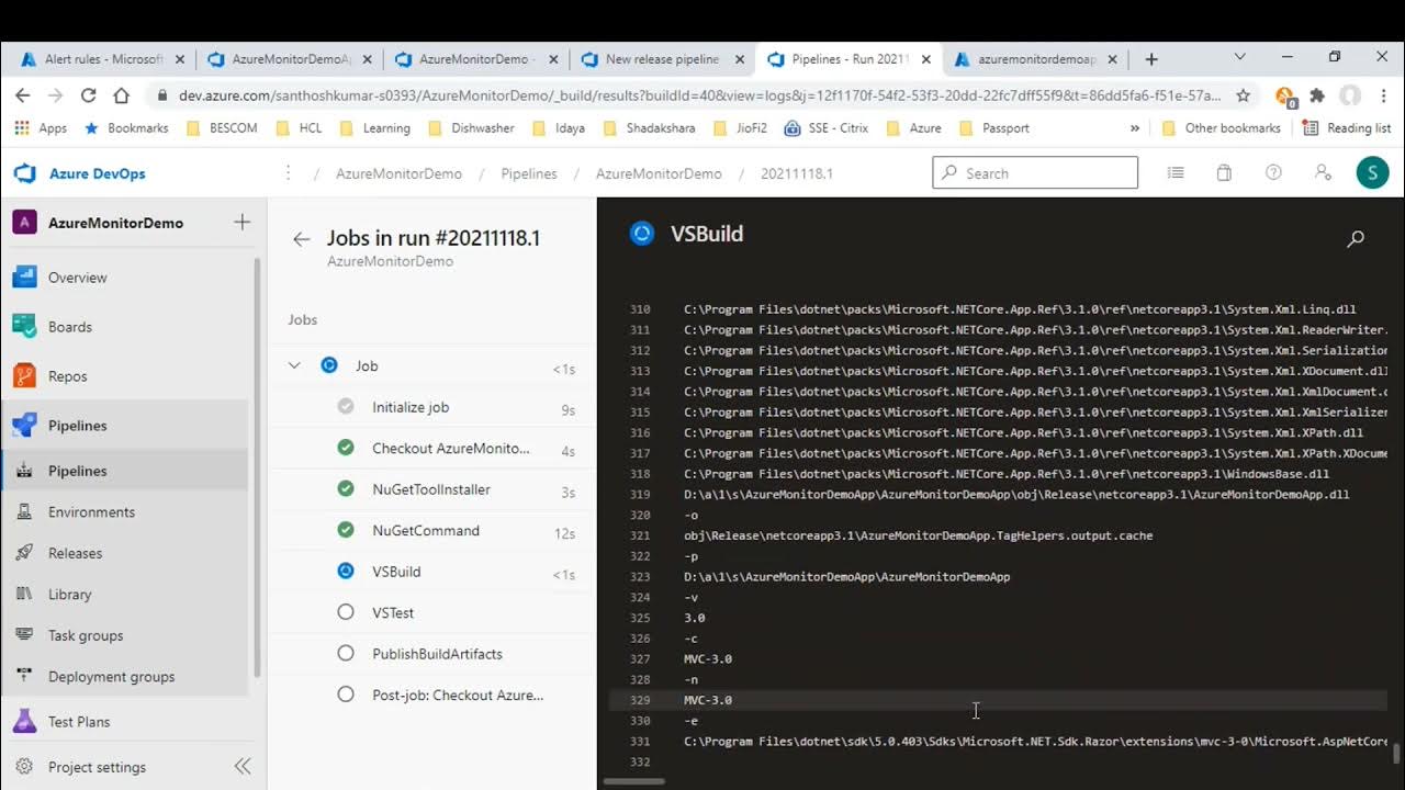 Azure Monitor DevOps Integration - YouTube