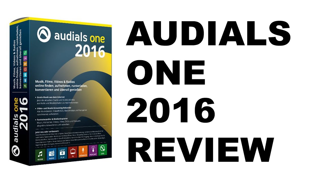 Audials One 2016 Review - YouTube